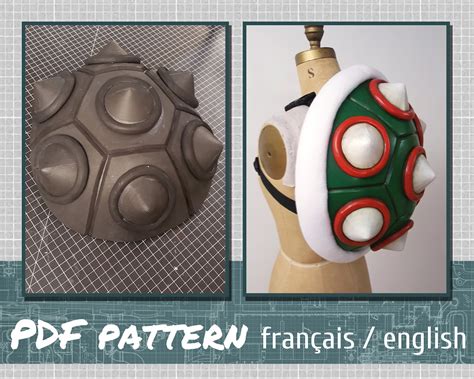 Eva Foam Pattern Spike Turtle Shell Mario Downloadable Pdf Etsy Eva Foam Pattern Spike Turtle Shell Mario Downloadable Pdf Etsy