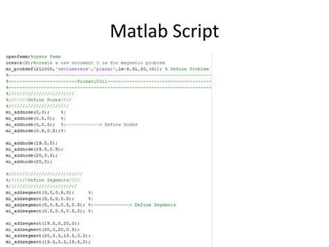 Finite Element Method Magnetics Femm Simulation Pptx