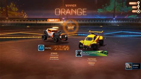 UNION VINDATA PLAYER ANTHEM MVP ROCKET LEAGUE YouTube