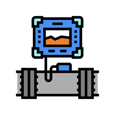 Gadget For Research Pipeline Construction Color Icon Vector Illustration Vector Art At