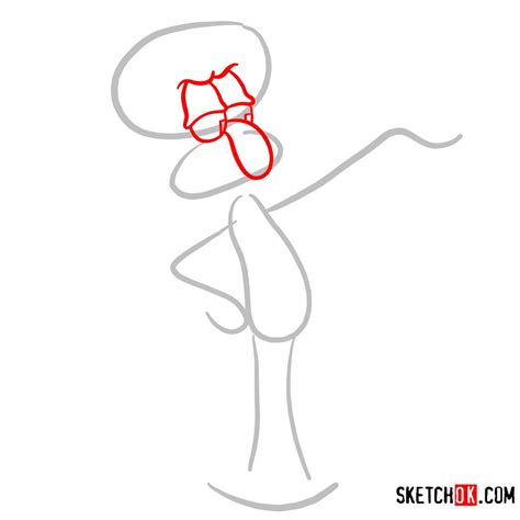How To Draw Squidward SpongeBob SketchOk Step By Step Drawing