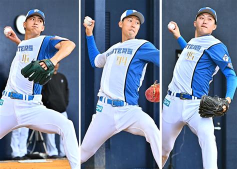 達孝太 福島蓮 柳川大晟 1軍キャンプスタートの4年目右腕を直撃 三者三様ぞれぞれの回答に 道新スポーツ Doshin Sports