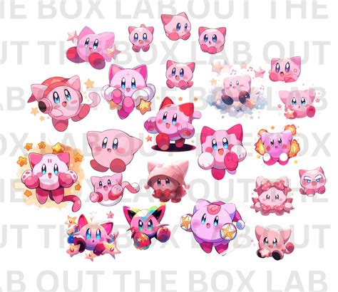 Kirby Svg Halloween Svg Kirby Spooky Svg Kirby Witches Hat Emo Kirby Funny Kirby Kirby Bat