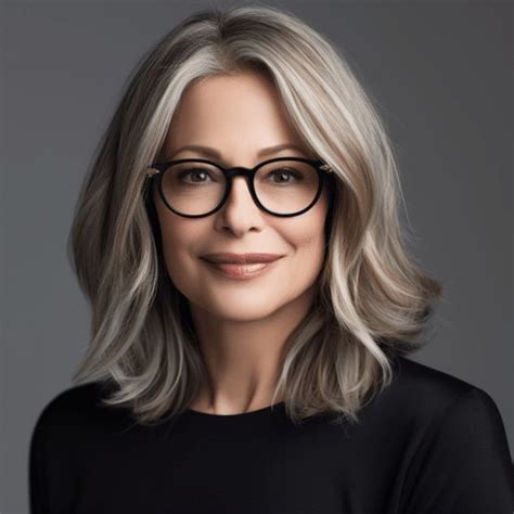 35 Elegant Hairstyles For Women Over 60 With Glasses Artofit