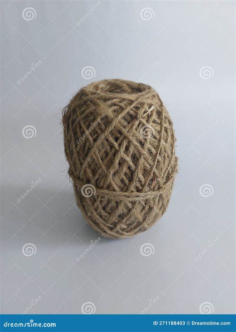 Hemp Or Jute Rope Stock Image Image Of Pattern Fabric 271188403