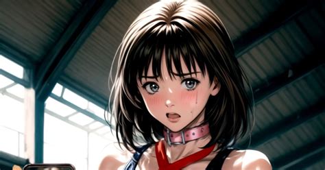 葦月伊織 葦月伊織 スク水、ボンテージ パピコのイラスト Pixiv