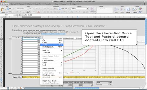 In Search Of The Perfect QTR Profile Part 3 QTR Correction Curve Tool Black And White Mastery