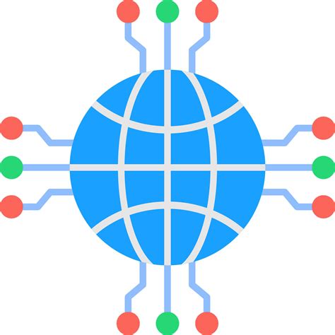 Network Flat Icon 36894867 Vector Art At Vecteezy