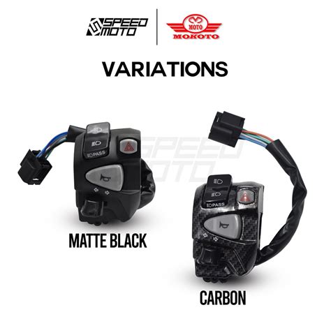 Honda Click 125i 150i Handle Switch With Passing Light Left Side For Click V2 Moto 6317