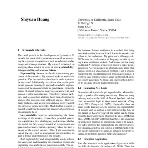 Exploring Explainability And Interpretability In Generative Ai Acl