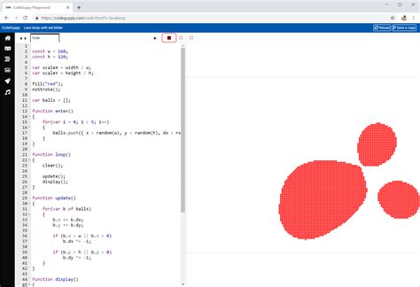 Coding Projects Ideas Lava Lamp With Meta Balls In Javascript