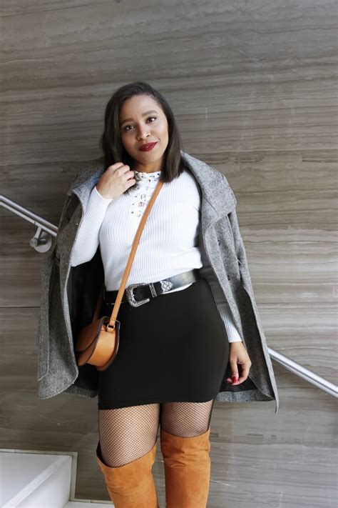 Mini Skirt Otk Boots — Pattys Kloset