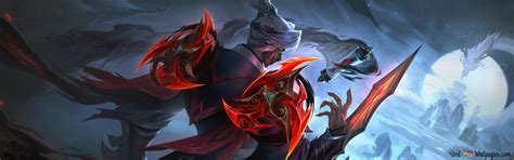 Immortal Journey Zed League Of Legends Lol 8k Wallpaper Download