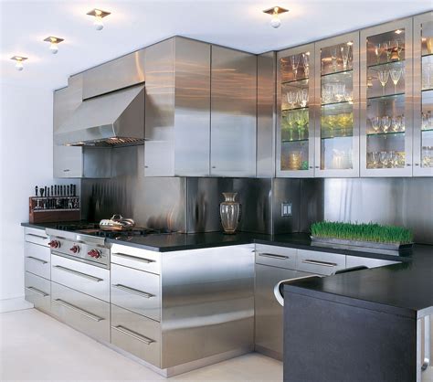 Stainless Steel Kitchen Cabinets SteelKitchen