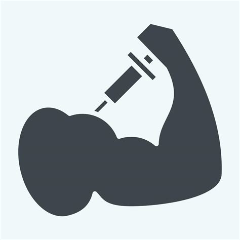 Icon Steroids Related To Addiction Dictionary Symbol Glyph Style