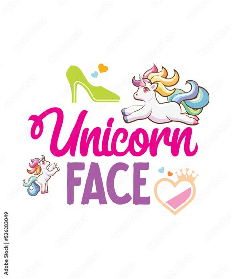 Unicorn Bundle Svg Unicorn Crown Svg Unicorn Head Svg Unicorn Girl