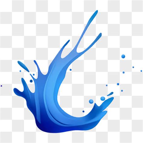 Descarga Imagen De Salpicadura Azul De Agua Para Varias