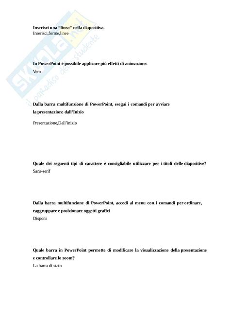 Risposte Eipass 7 Moduli Modulo 7 Presentazione Aggiornato E
