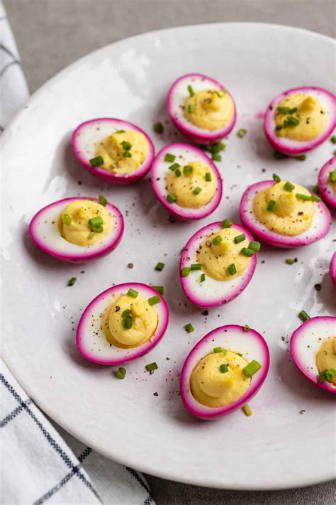Beet Deviled Eggs Simple Spoonfuls
