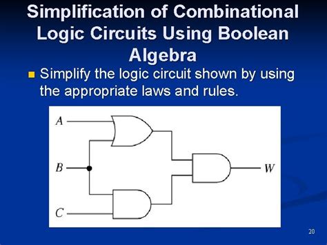 Chapter 5 Boolean Algebra And Reduction Techniques 1
