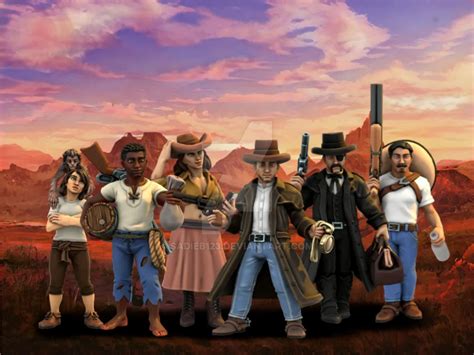 Desperados Characters By Sadieb123 On Deviantart