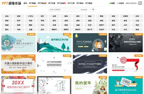 7个免费的ppt模板网站分享7个免费的ppt模板网站分享下载 正数办公