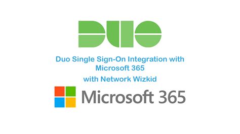 Duo Single Sign On For Microsoft 365