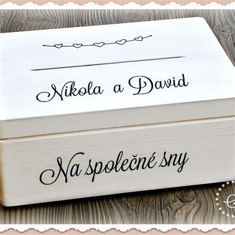 Svatební Truhla Na Přáníčka Fotky A Jiné Potřebné Věcičky Potvor