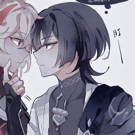 Elegant Kazuha Scaramouche Matching Icon