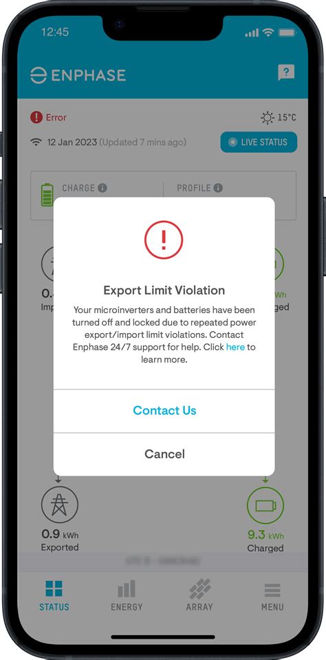 How To Restart Your Enphase Energy System After Export Or Import Limit Errors Support Enphase