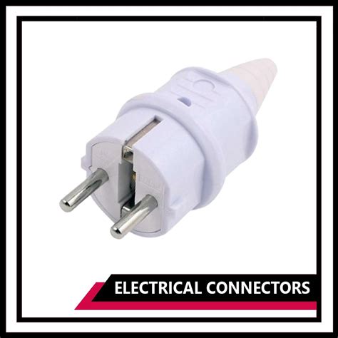 Industrial Schuko Shuko 16 Ampere 220 250v Electrical Connector Plug Male Bn 012mp Heavy