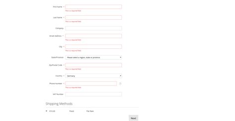 Magento2 Vat Number Required In Magento 2 Checkout Magento Stack