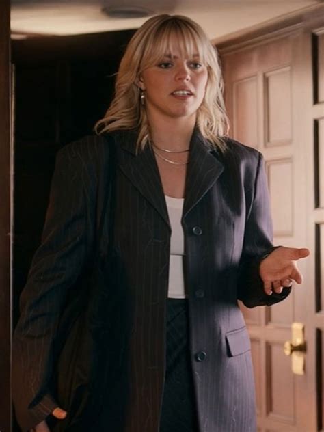The Sex Lives Of College Girls Leighton Murray Pinstripe Blazer