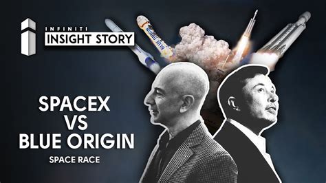 Spacex Vs Blue Origin Different Visions Similar Attempts Youtube