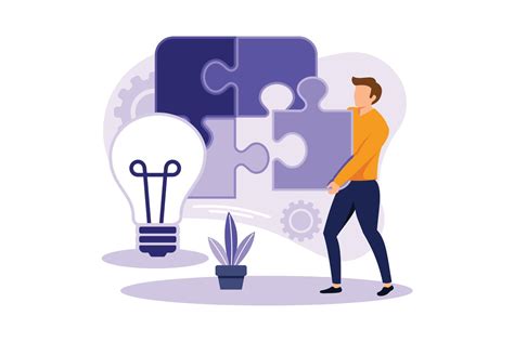 Problem Solving Illustration Exclusive Design 6800596 Vector Art At
