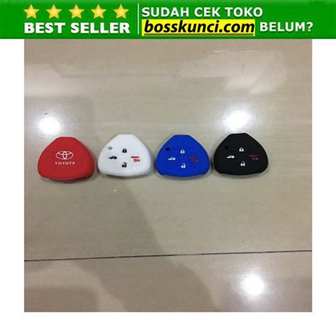 Jual Terlaris Silikon Silicon Kondom Kunci Remote Toyota Innova Tombol Cokelat Kota