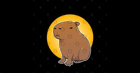 I Am Smiling Capybara I Am Smiling Sticker Teepublic
