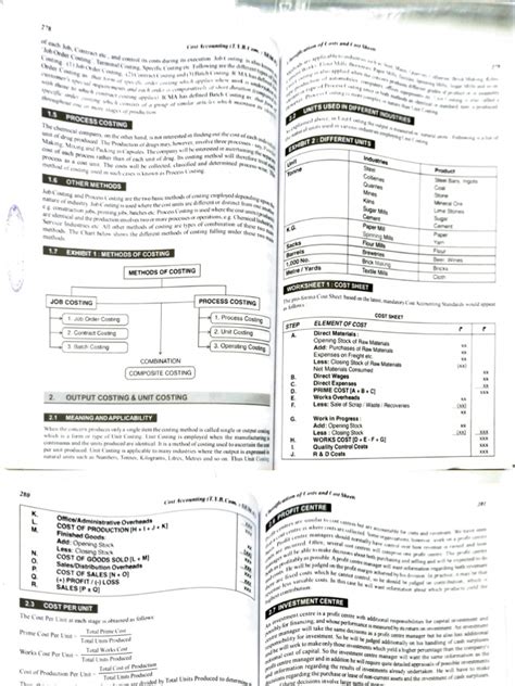 Cost Sheet 1 Pdf Cost Of Goods Sold Expense