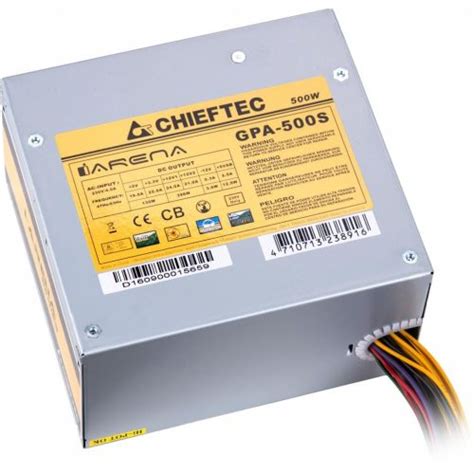 ≡ Chieftec GPA-500S 500W – купить в интернет-магазине Up2date, цены в ...