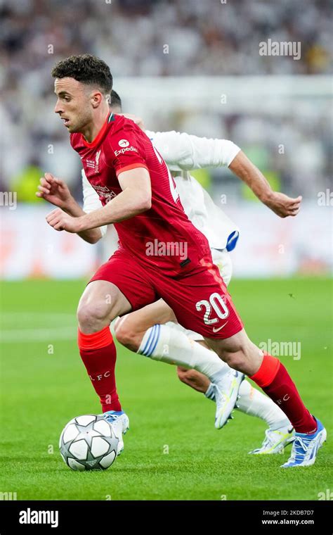 Diogo Jota Of Liverpool Fc During The Uefa Champions League Final Match
