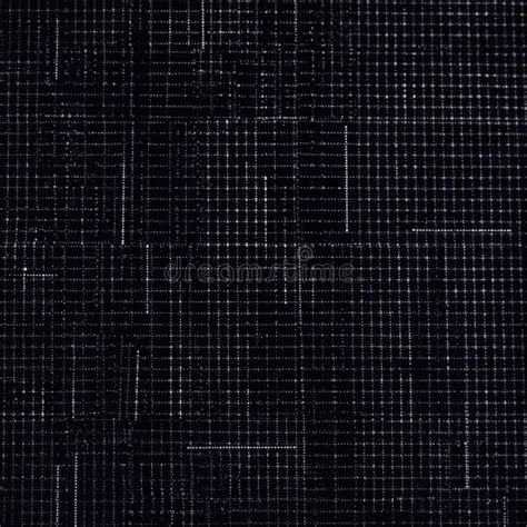 Dark Grid Like Abstract Pattern Featuring A Mosaic Of Horizontal And Vertical Lines Stock