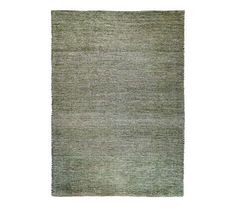 Tapis Artisanal En Jute Et Coton Chenille Vert Rouillé x Rostyle Tapis salon et