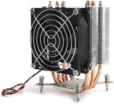CPU Kühler Kühlkörper 90 mm Lüfter mit 4 Wärme Kupferrohr für LGA 2011