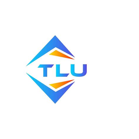 Tlu Abstract Technology Logo Design On White Background Tlu Creative