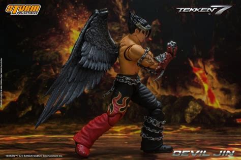 Devil Jin 1 12 Scale Figure I Tekken Storm Collectibles