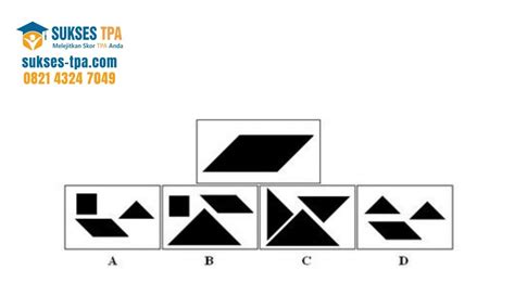 Contoh Soal Tpa Spasial Terlengkap Sukses Tpa