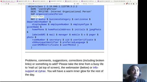 Ldap Modificación De Un Objeto Ldapmodify Youtube