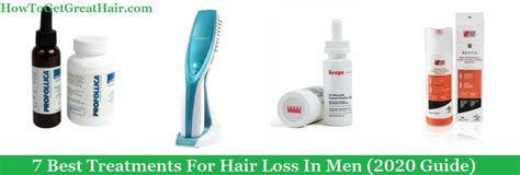 7 Best Treatments For Hair Loss In Men 2023 Guide How To Get Great Hair