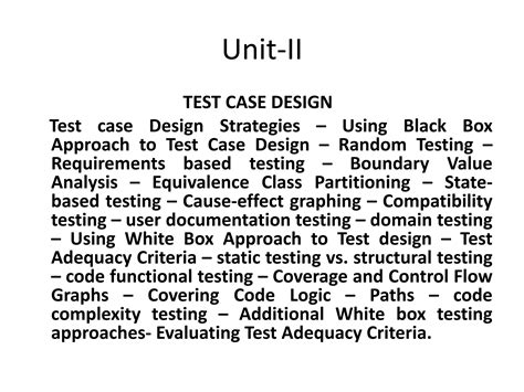 it8076 software testing pptx computer software and applications