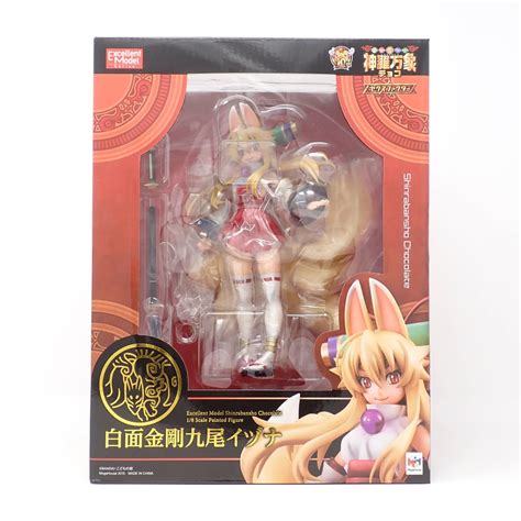 代購代標第一品牌－樂淘letao－未開封品 メガハウス エクセレントモデルシリーズ 白面金剛九尾イヅナ 神羅万象チョコ ゼクスファクター 特典付き